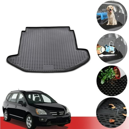Cargo Liner For Kia Rondo 2007-2012 Rear Trunk Floor Mat 3D Boot Tray ...