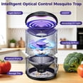 Indoor Fly Trap with Adjustable Light, Electric Gnat & Fruit Fly Killer ...