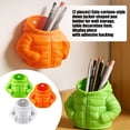 Down Coat Shaped Pen Holder Wall Mount Adhesive Pen Cup For Desk ...