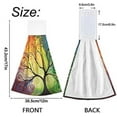 Boccsty Tree of Life Hanging Kitchen Towels 2 Pieces Rainbow Branch ...