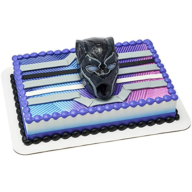 DecoSetA Marvel Avengers Black Panther Warrior King cake Topper, 1 ...