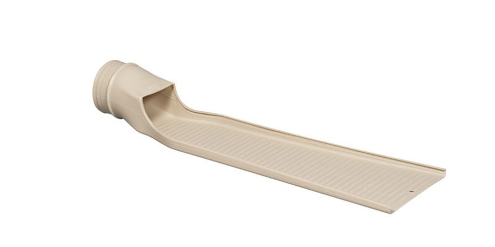 AMERIMAX HOME PRODUCTS Flex-A-Spout Splash Block, Integrated Design ...