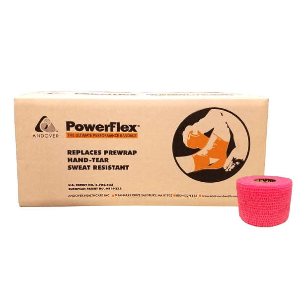 Andover Powerflex Stretch Sports Tape 1.5 inch Case (32 Rolls ...