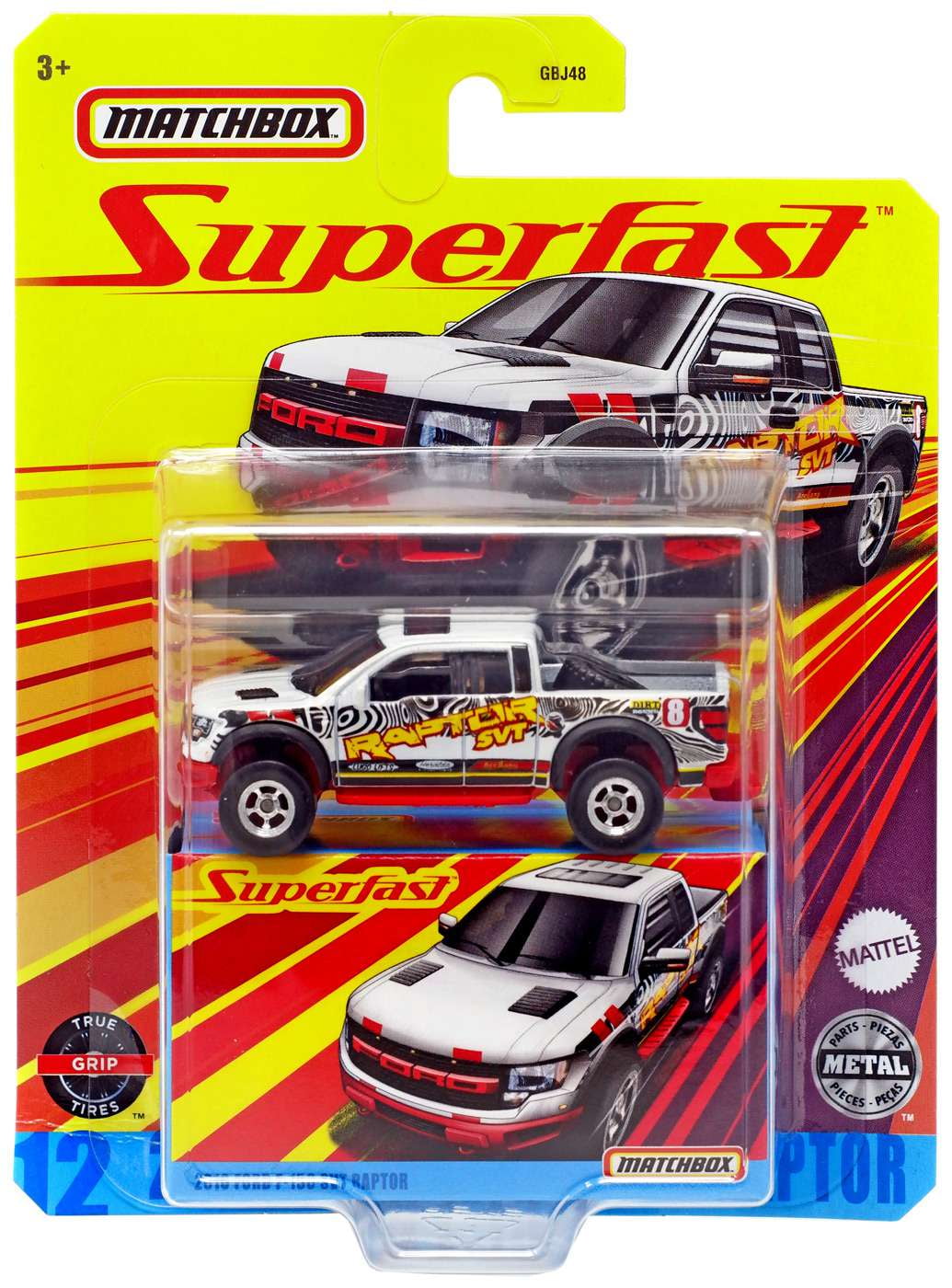 Matchbox Superfast 2010 Ford F-150 SVT Raptor Diecast Vehicle - Walmart.com