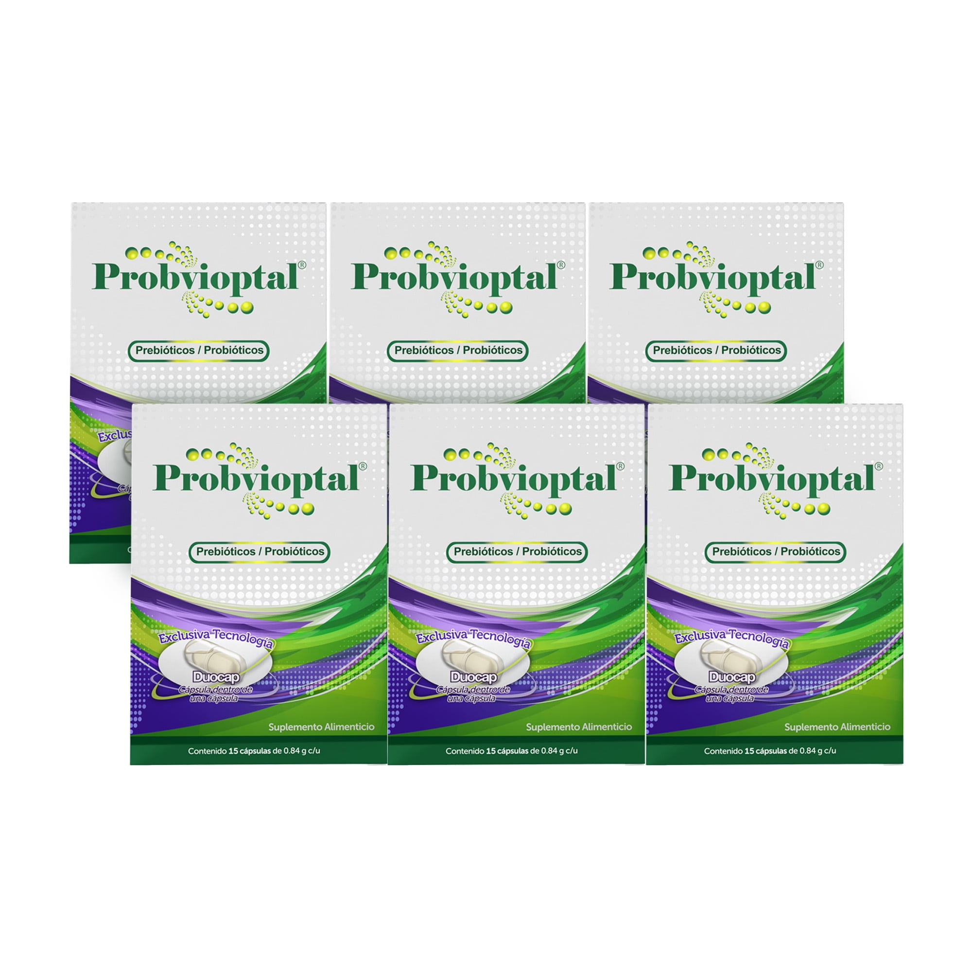Bomuca - Probvioptal 15 Cápsulas, 6 Piezas, Probióticos y Prebióticos ... Bomuca - Probvioptal 15 Cápsulas, 6 Piezas, Probióticos y Prebióticos ...