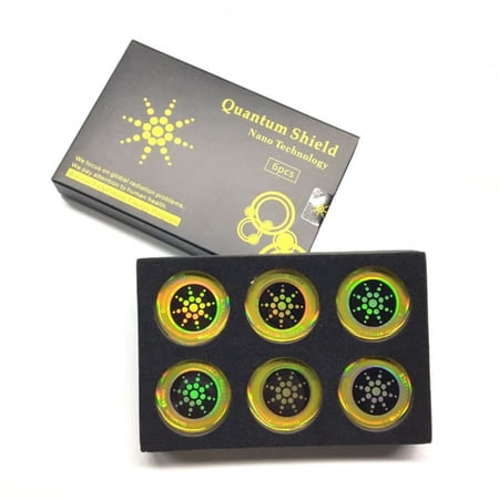 Anti-Radiation Stickers For Mobile Phones Round Shape Electromagnetic ...