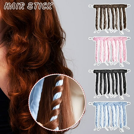 Heatless Curling Rod, Soft No Heat Hair Curlers, Octopus Shape Heatless ...