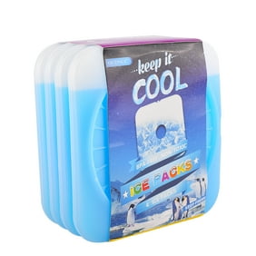 Reusable Ice Pack Freezer Block Freezable Therapy Pain Ice Bag Cooler ...