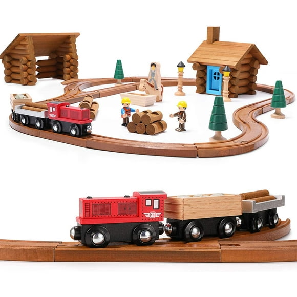 Log Cabin Building Model Toys