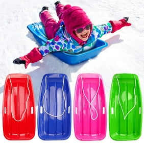 Slippery Racer Kids Foldable Downhill Winter Ski Scooter Snow Sled ...