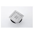 6 Inch Square Shower Drain Grid - Stainless Steel Floor Drain for ...