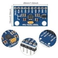 MPU9250 GY-9250 9-Axis 9 DOF 16 Bit Gyroscope Acceleration Magnetic ...