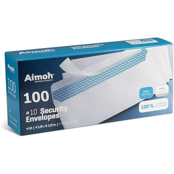 #10 Security Envelopes in #10 Envelopes - Walmart.com