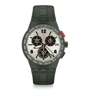 Swatch Men's Xlite YYS4012AG Silver Plastic Swiss Quartz Dress Watch ...