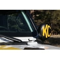 Kc Hilites Light Covers 6in Round Black w/Yellow Soft - Walmart.com