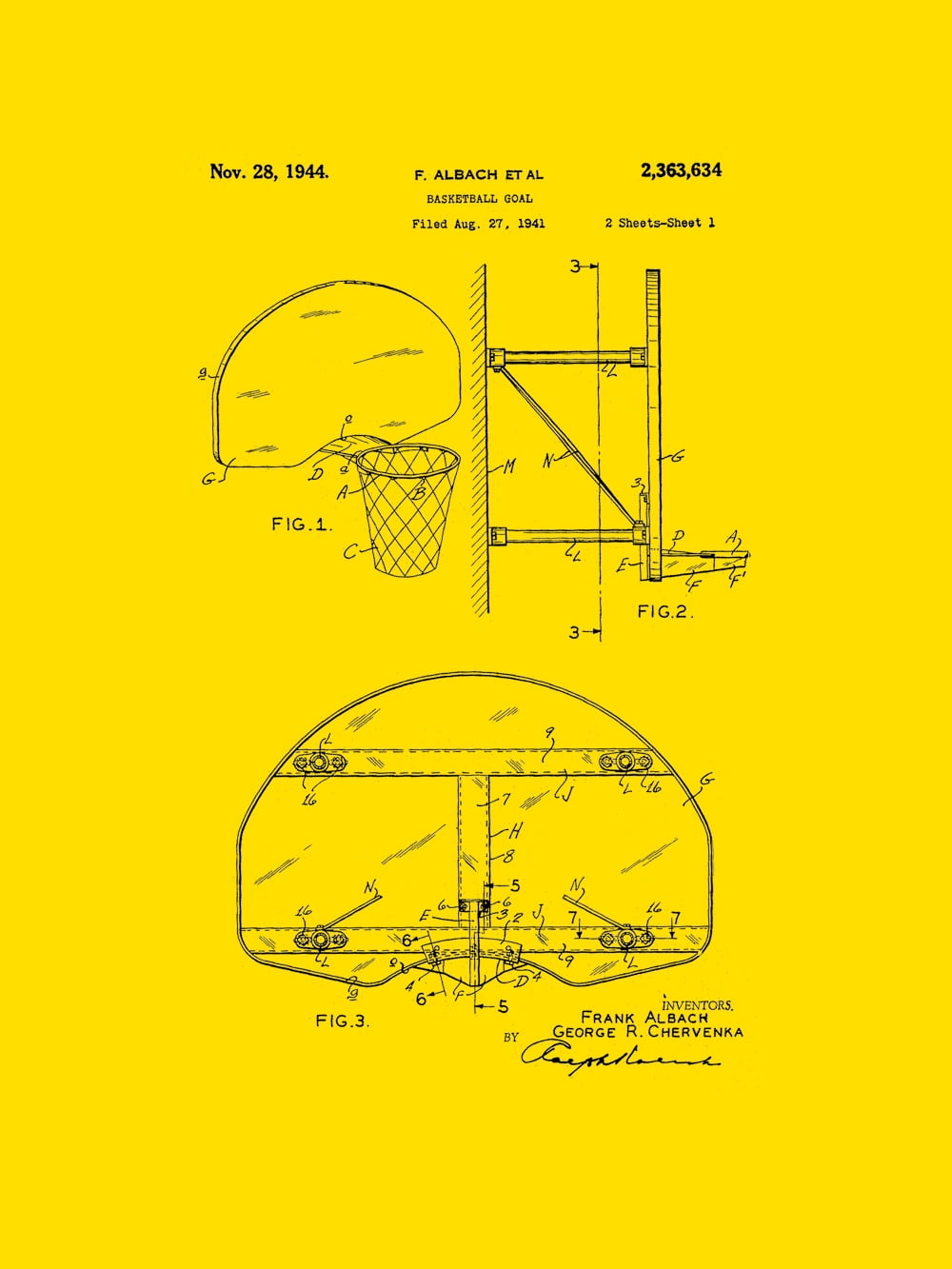Ready To Frame Décor Vintage Basketball Hoop Backboard 18In By 24In ...