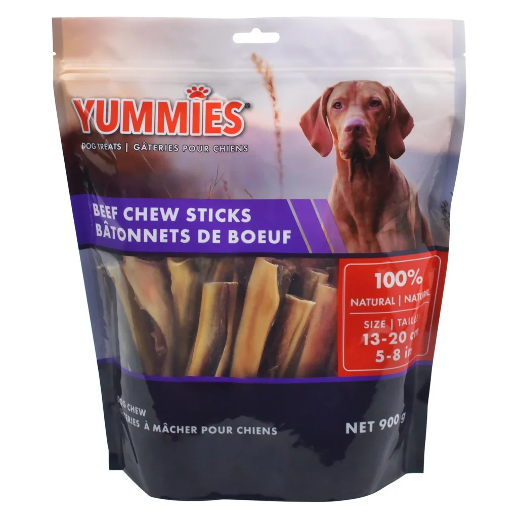 Click here for Yummies Beef Chew Sticks Dog Treats 900g - Natural... prices