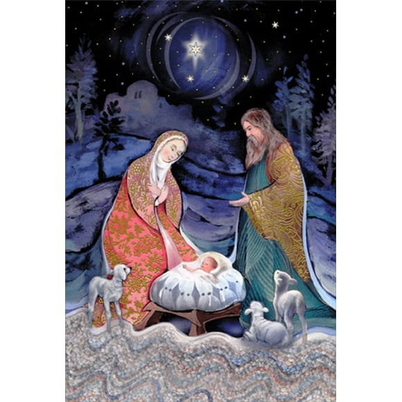 Nativity Christmas Card