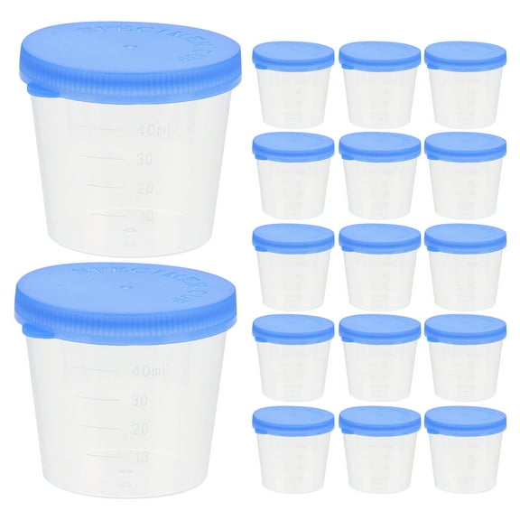 Fecal Collection Stool Container Sterile Sample Specimen Bottle Cup 60 ...