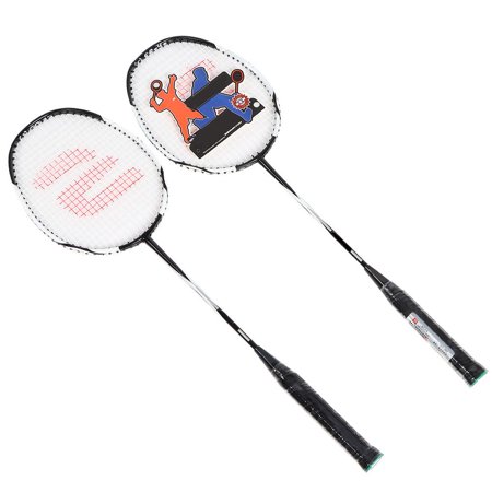 Spptty Carbon Aluminum Alloy Badminton Racket Fitness Ball Training ...