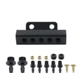 5 Port Car Vacuum Block Intake Manifold Kit Fuel Gas Wastegate Turbo ...