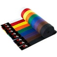 G4 VISION Karate Belt Wide Double Wrap Martial Arts All Solid Color ...