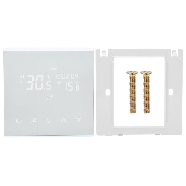 Termostato de pared para calefacción por suelo radiante o agua, con ...