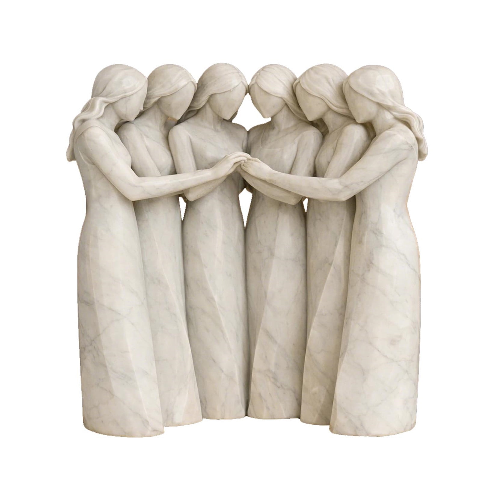 Dvumao Home Decor  Celebrating Friendship Handmade White Sister Sculpture A Quiet To Friendship And Maintaining The Bond Between Women  Party Favors O
