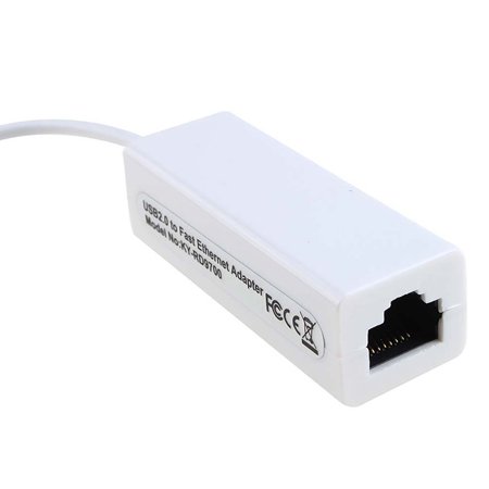 Ethernet Adapter Network Card USB 2.0 to RJ45 Lan Wired Network Card ...