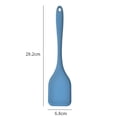 One-piece silicone spatula kitchen cooking spatula non-stick kitchen ...
