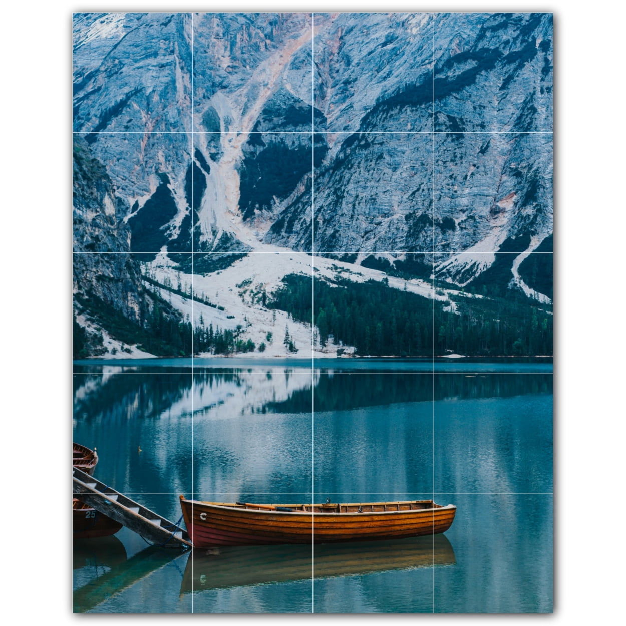 Picture-Tiles.com: Boat Ceramic Tile Wall Mural WAL500239-45M. 24"W x ...