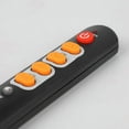 2PCS Universal 6-Button Smart Remote Control IR Copy Learning Function ...