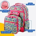 J World Girls Duet 16" Backpack With Detachable Lunch Box For School, Floret - Walmart.com
