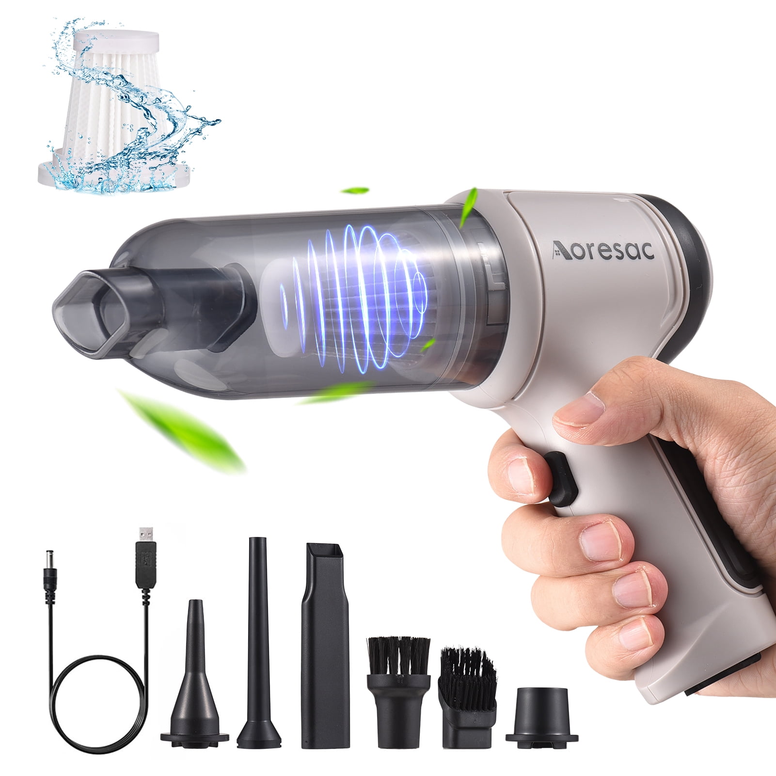 Click here for Tfixol Aoresac Portable Handheld Vacuum Cleaner Co... prices