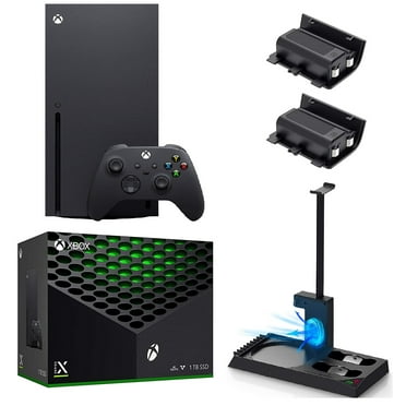 Microsoft Xbox Series S 1TB SSD in Carbon Black with Quick Resume and Xbox Velocity Architecture ...