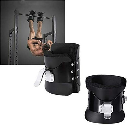 Hanging Pull Up Boots,1 Pair Black Anti Gravity Inversion Hang Up Boots ...