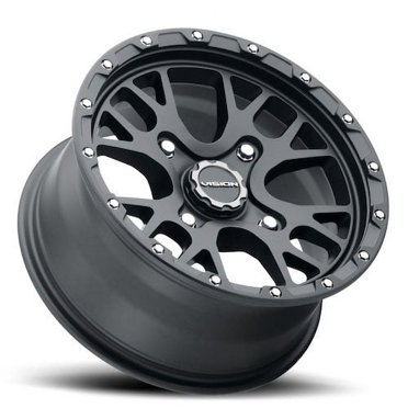 14x7 Raceline A82B Twist UTV Satin Black Wheel 4x156 (5mm) - Walmart.com