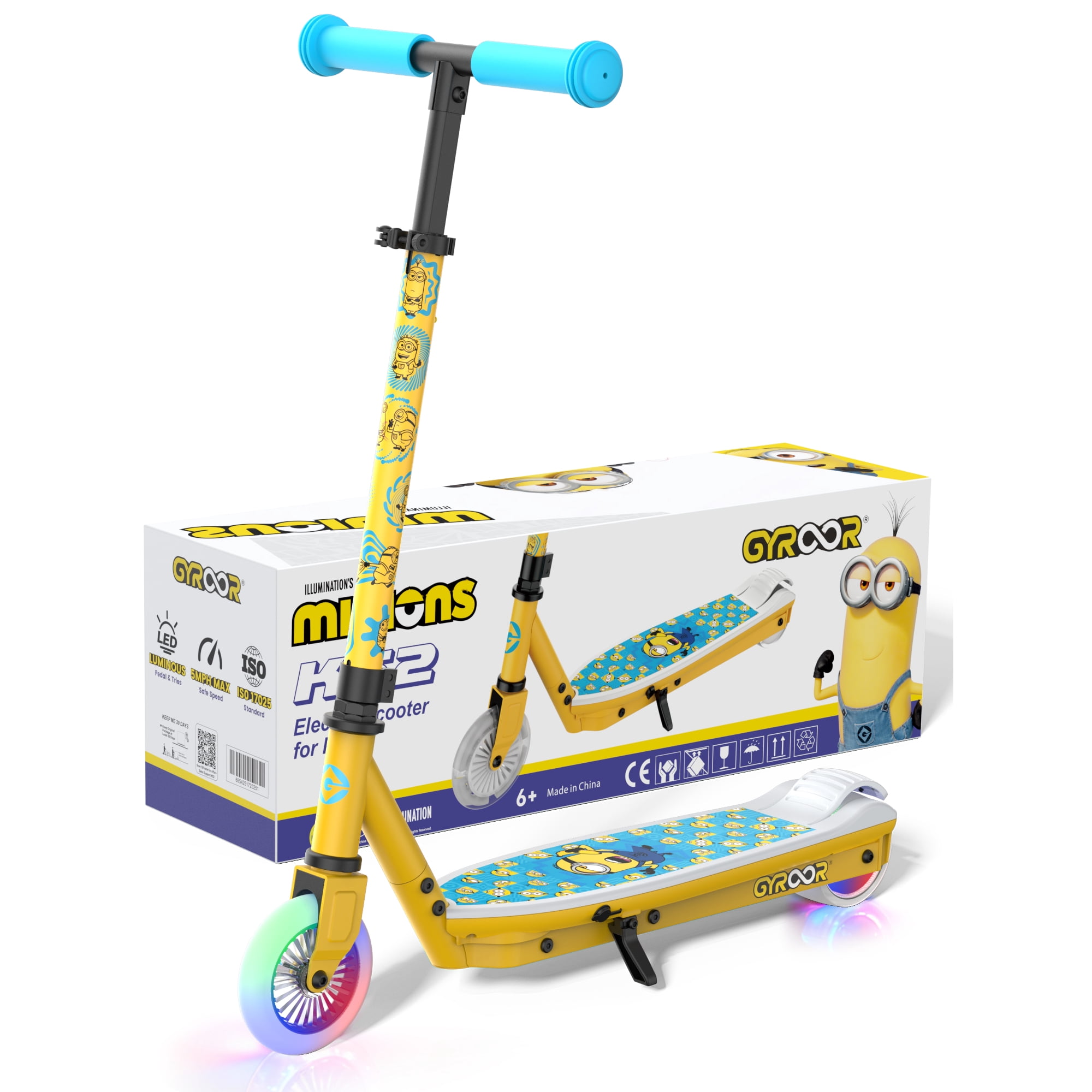 Click here for Mihover Minion Collab Kids Electric Scooter With L... prices
