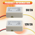 DC-DC Isolated Power Module DC12V Input DC12V2A Output Converter Common ...