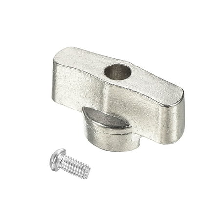 Uxcell 35x17mm Valve Control Knob, Cast Iron Tee Crank Wing Handle ...