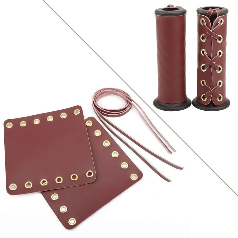 Leather Motorcycle Grips And Covers