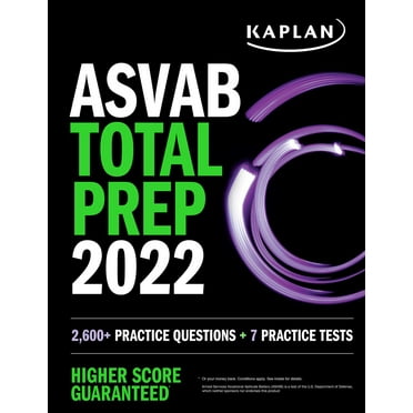 Kaplan Test Prep ASVAB Prep 2022-2023: 4 Practice Tests + Proven ...