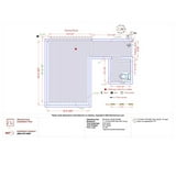 Cable + Mem Kit 595′ 119 SqFt 240 Volts with Touch Programmable ...