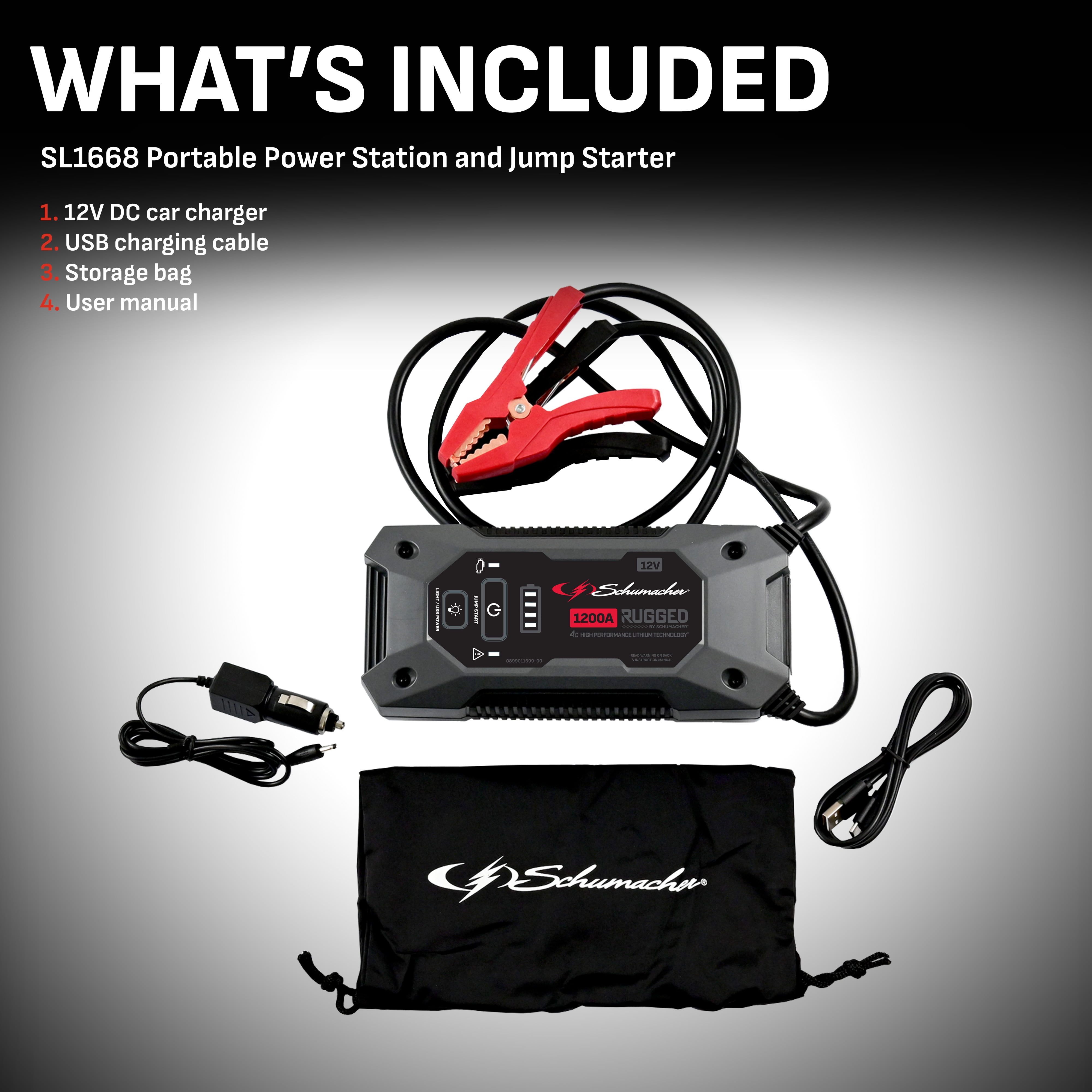 Schumacher 1200 amp jump starter store