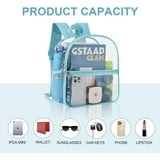Clear Stadium Backpack 12x6x12 Small Clear Bag Stadium Approved Great ...