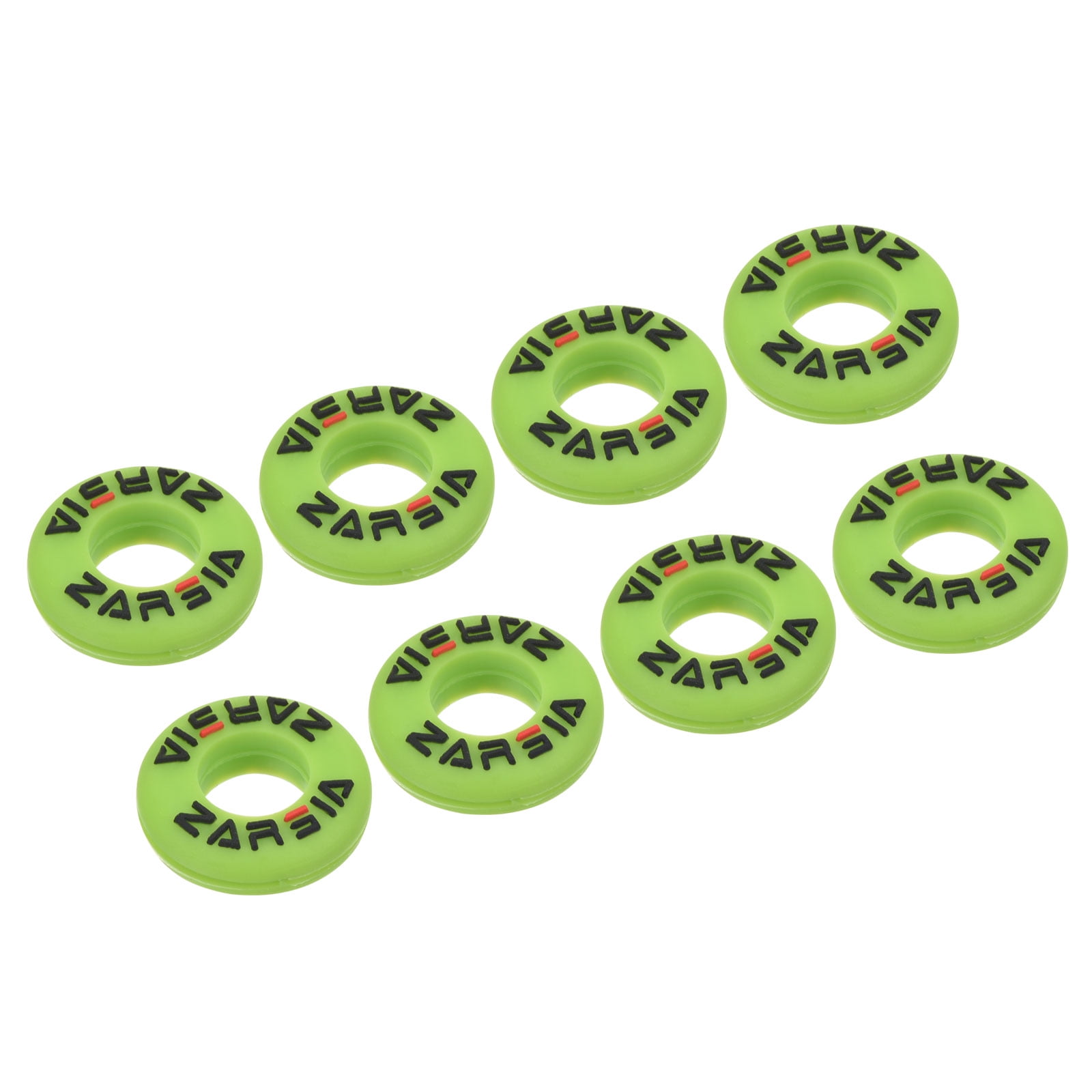 Uxcell Tennis Vibration Dampener, 8 Pack Round Shock Absorber Green ...
