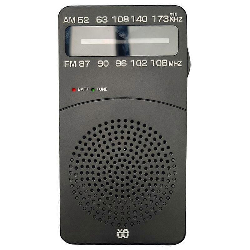 J-166 Pocket Portable Mini Radio FM/AM Digital Tuning Radio Receiver ...