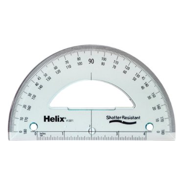 SagaSave 16 Size Full Circle Template Round Protractor for Office ...