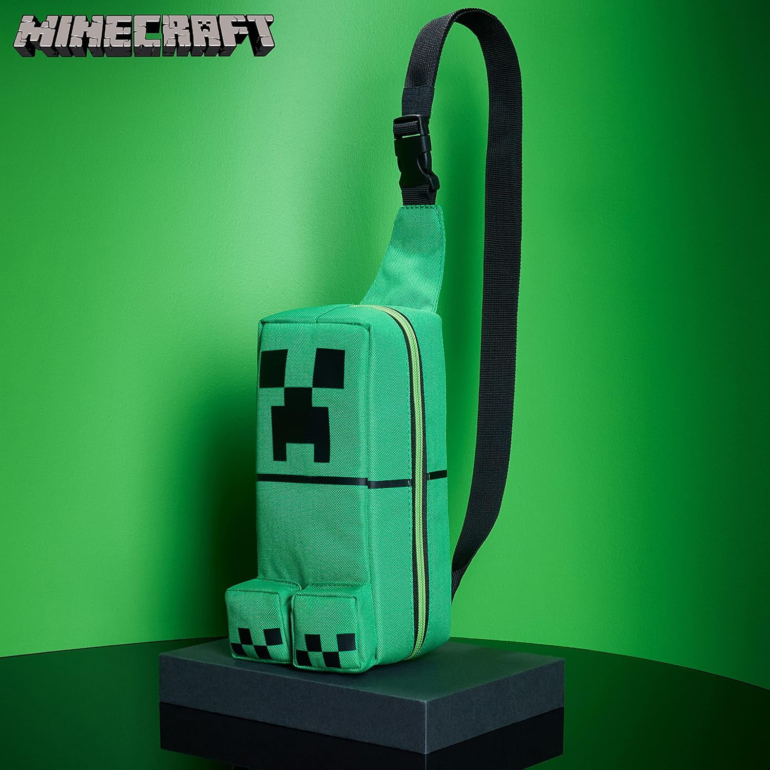 Click here for Hot Sales Minecraft Crossbody Bag Teens Creeper Sl... prices