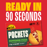 McCain® Pizza Pockets® Pepperoni, 12 x 100g - Walmart.ca